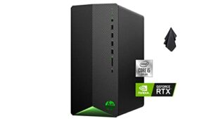 hp 2022 pavilion gaming desktop tg01 gaming desktop, intel core i5-10400f processor, nvidia geforce rtx 3060, 9 ports, hdmi, wireless-ac, bluetooth, windows 11 home (32gb ram | 1tb ssd)