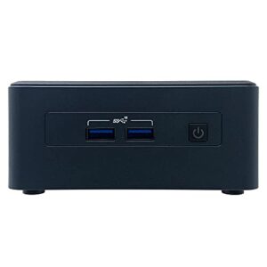 intel nuc 11 pro kit nuc11tnhi5 mini desktop pc - 11th gen core i5-1135g7 up to 4.2ghz cpu, 32gb ddr4 ram, 512gb pcie ssd + 1tb hdd, iris xe graphics, wi-fi 6 + bluetooth 5, windows 10 pro