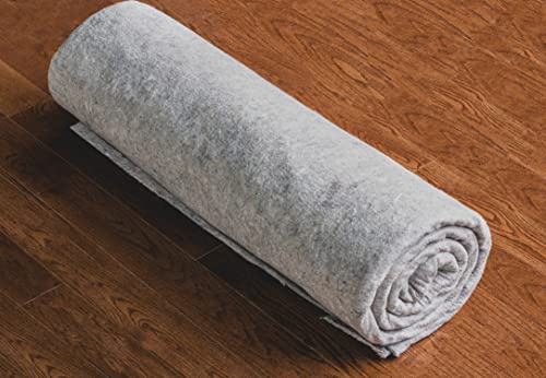 RUGPADUSA - Essentials - 8'x10' - 1/4" Thick - 100% Felt - Long-Lasting Comfortable Rug Pad - Safe for All Floors and Finishes Including Hardwoods