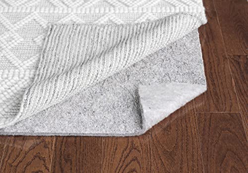 RUGPADUSA - Essentials - 8'x10' - 1/4" Thick - 100% Felt - Long-Lasting Comfortable Rug Pad - Safe for All Floors and Finishes Including Hardwoods