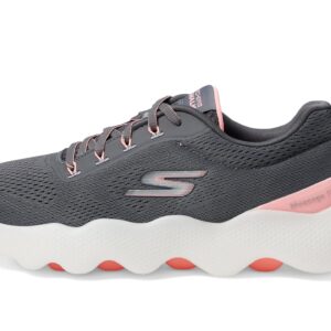 Skechers Go Walk Massage Fit Gray/Pink 9 B (M)