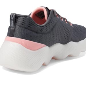 Skechers Go Walk Massage Fit Gray/Pink 9 B (M)