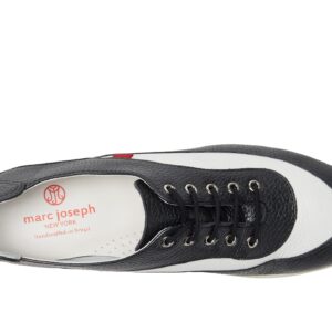 MARC JOSEPH NEW YORK Hampton Golf Black/White Pearlized Grainy 6.5 M