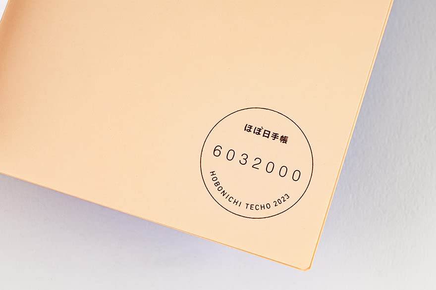 Hobonichi Techo Day-Free Book [Japanese/A6/January 2023 Start/Monday Start/Graph Paper Notebook]