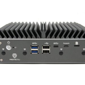 Protectli Vault Pro VP4630-6 Port, Firewall Micro Appliance/Mini PC - Intel i3, 2.5G Ports, DDR4 RAM, M.2 NVMe or SATA SSD Storage, AES-NI, 32GB RAM, 480GB SATA SSD