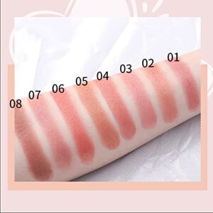 Blush Palette, Matte Mineral Blush Powder Face Blush,Contour and Highlight Blush Palette,Professional Facial Beauty Cosmetic Makeup Blush (#Blush-02)