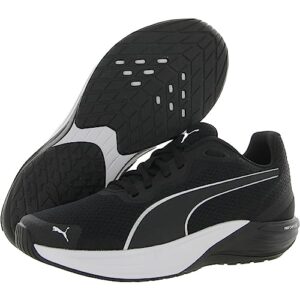 PUMA Feline Profoam Running Shoe Womens Running 8 BM US Blackwhite