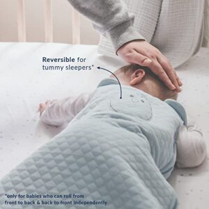 Nested Bean Zen Sack® Quilted | Infant Sleep Sacks | Baby 0-6M | TOG 1.0 | 100% Cotton | Eases Transition After Swaddle | Aids Self-Regulation | 2-Way Zipper | Machine Washable