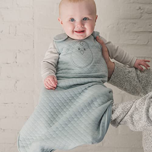 Nested Bean Zen Sack® Quilted | Infant Sleep Sacks | Baby 0-6M | TOG 1.0 | 100% Cotton | Eases Transition After Swaddle | Aids Self-Regulation | 2-Way Zipper | Machine Washable