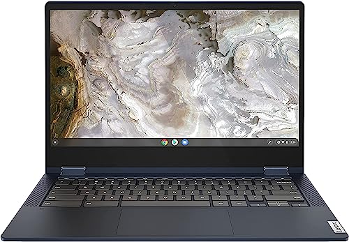 2022 LENOVO Chromebook Flex 5i 13.3" FHD IPS Touchscreen 2-in-1 Laptop 11th Dual-Core Intel i3-1135G4 8GB DDR4 512GB NVMe SSD UHD Graphics USB-C Wi-Fi 6 Backlit Keyboard w/ RATZK 32GB USB Drive