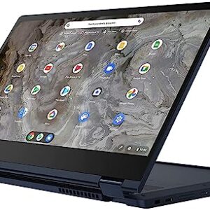 2022 LENOVO Chromebook Flex 5i 13.3" FHD IPS Touchscreen 2-in-1 Laptop 11th Dual-Core Intel i3-1135G4 8GB DDR4 512GB NVMe SSD UHD Graphics USB-C Wi-Fi 6 Backlit Keyboard w/ RATZK 32GB USB Drive