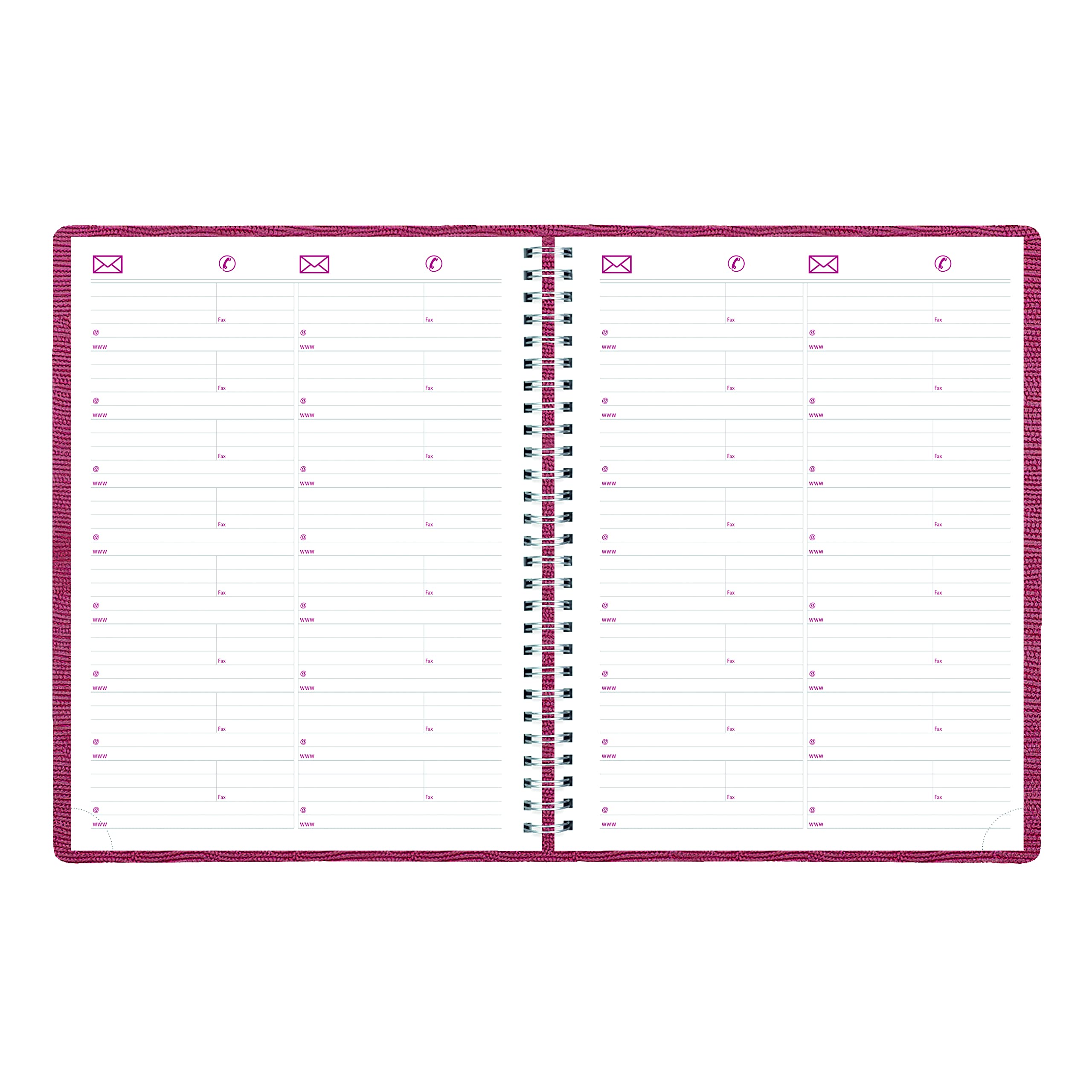 Brownline 2023 Essential Weekly Planner, Appointment Book, 12 Months, January to December, Twin-Wire Binding, 11" x 8.5", Red (CB950.RED-23)