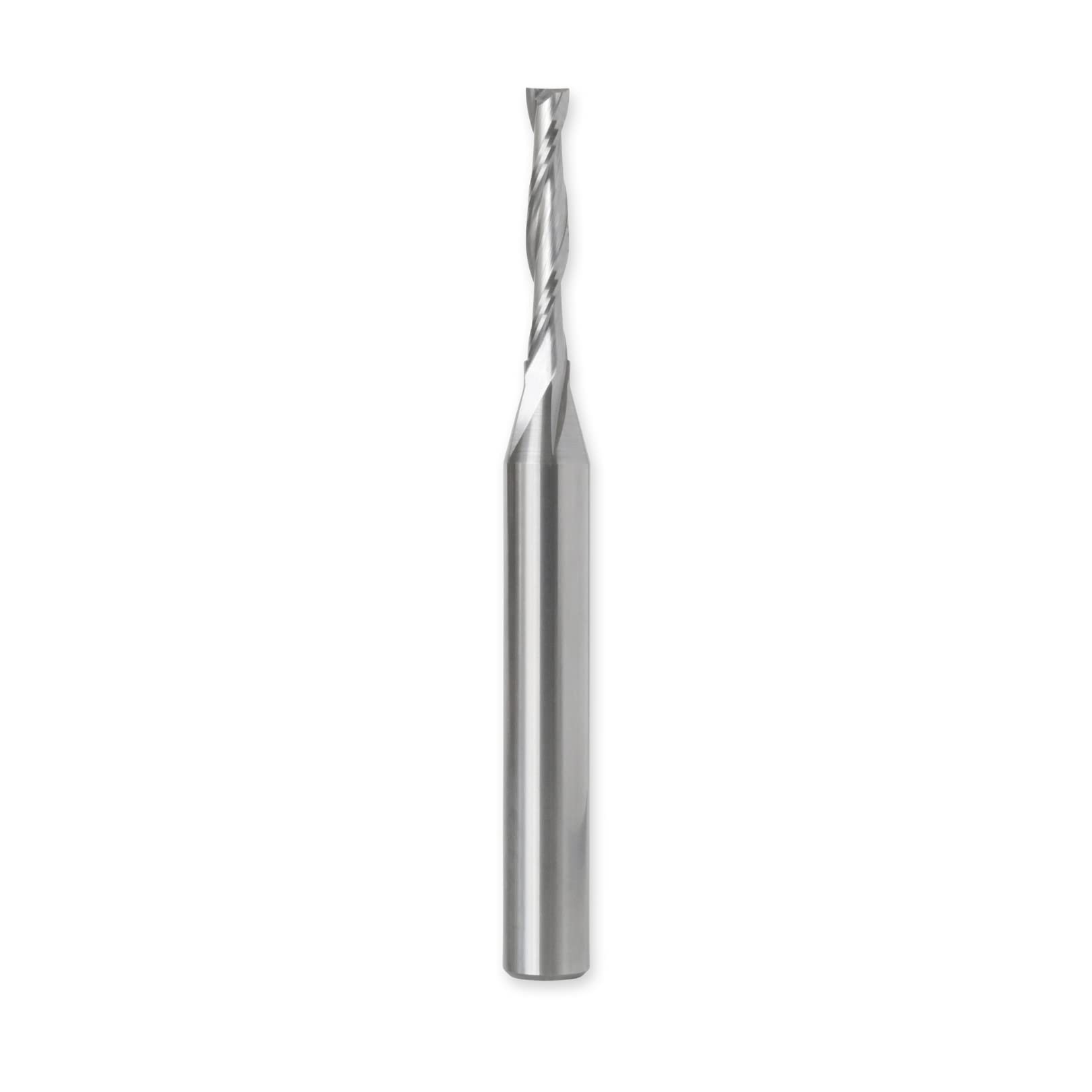 ROUTYBITS - 1/8 Diameter, Up Cut Bit, 1/4 in Dia Shank, 3/4 inch Cut Length, Solid Carbide, Spiral Endmill, CNC Router Bits