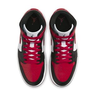 Jordan Womens Air 1 Mid BQ6472 079 Bred Toe - Size 9W