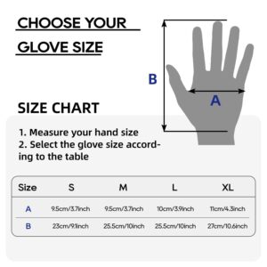 Schwer 3 Pairs AIR-SOFT Cut Resistant Gloves AR7120 ANSI A6 Cut Proof Work Gloves, Touchscreen, for Men and Women Used for Woodworking, Glass Cutting, Construction, Cargo Handling, Car Repair（L）