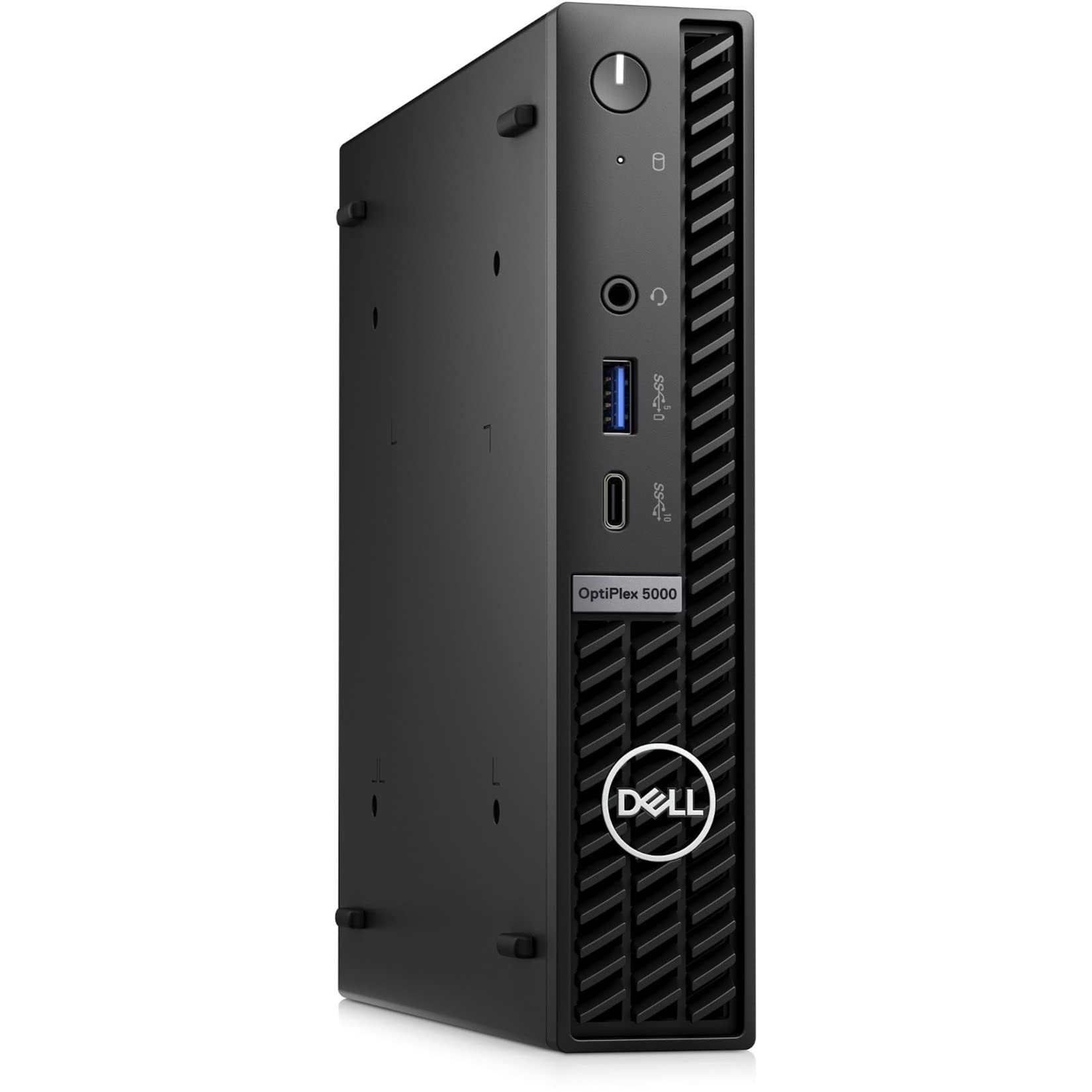 Dell OptiPlex 5000 Desktop Computer - Intel Core i5 12th Gen i5-12500T Hexa-core (6 Core) 2 GHz - 8 GB RAM DDR4 SDRAM - 256 GB M.2 PCI Express NVMe 3.0 x4 SSD - Micro PC - Black