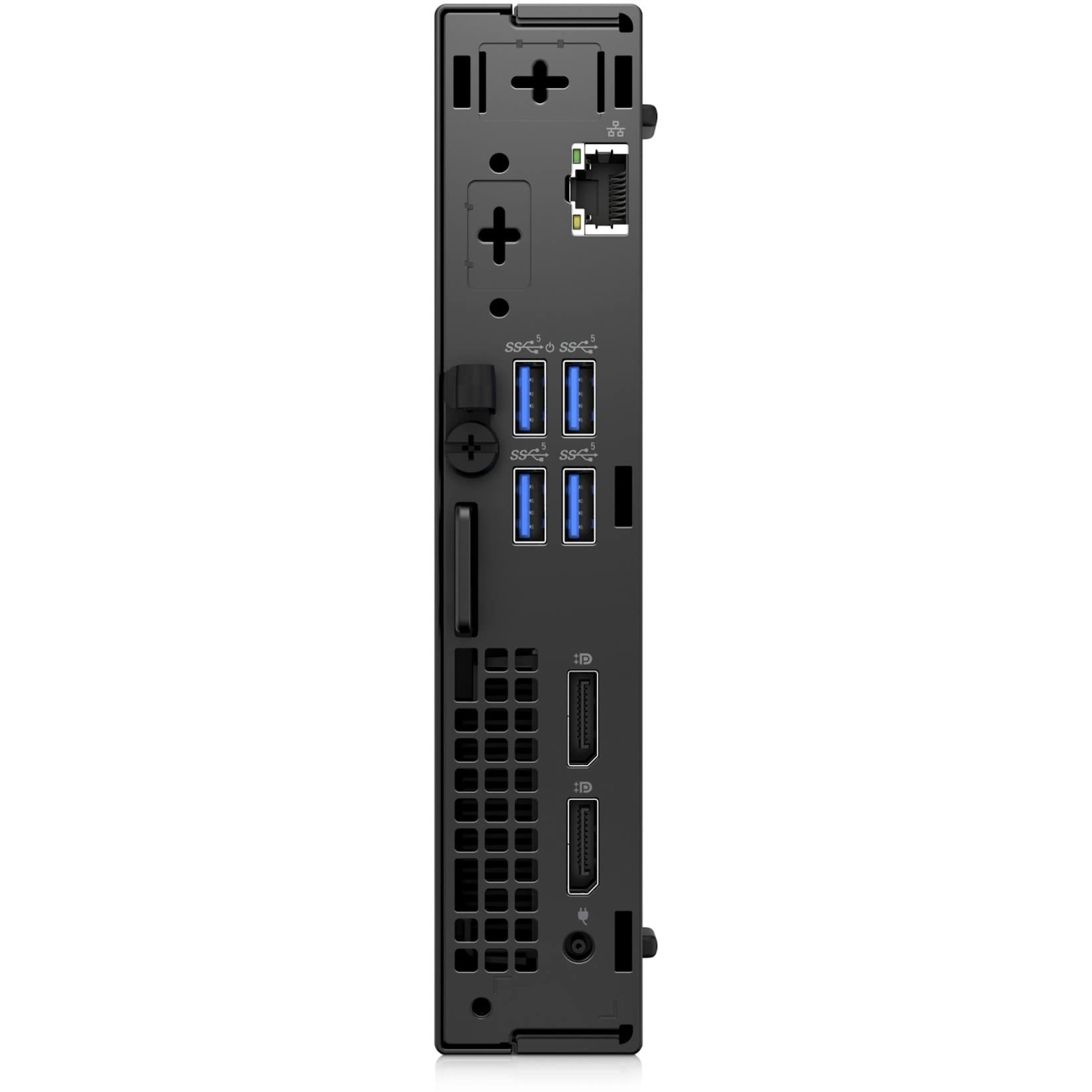 Dell OptiPlex 5000 Desktop Computer - Intel Core i7 12th Gen i7-12700T Dodeca-core (12 Core) 1.40 GHz - 16 GB RAM DDR4 SDRAM - 256 GB M.2 PCI Express NVMe 3.0 x4 SSD - Micro PC - Black