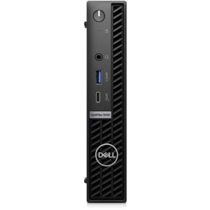 Dell OptiPlex 5000 Desktop Computer - Intel Core i7 12th Gen i7-12700T Dodeca-core (12 Core) 1.40 GHz - 16 GB RAM DDR4 SDRAM - 256 GB M.2 PCI Express NVMe 3.0 x4 SSD - Micro PC - Black