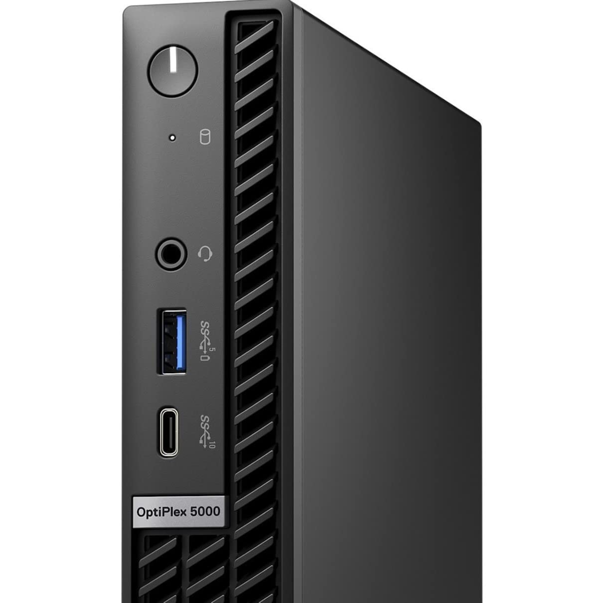 Dell OptiPlex 5000 Desktop Computer - Intel Core i7 12th Gen i7-12700T Dodeca-core (12 Core) 1.40 GHz - 16 GB RAM DDR4 SDRAM - 256 GB M.2 PCI Express NVMe 3.0 x4 SSD - Micro PC - Black