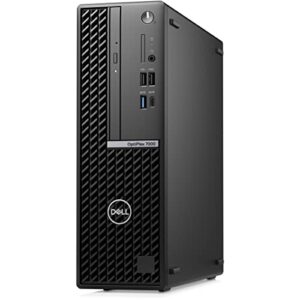 dell optiplex 7000 desktop computer - intel core i5 12th gen i5-12500 hexa-core (6 core) 3 ghz - 8 gb ram ddr4 sdram - 256 gb m.2 pci express nvme 3.0 x4 ssd - small form factor - black