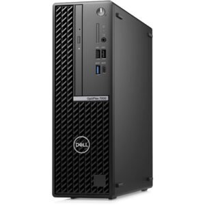 Dell OptiPlex 7000 Desktop Computer - Intel Core i7 12th Gen i7-12700 Dodeca-core (12 Core) 2.10 GHz - 32 GB RAM DDR4 SDRAM - 512 GB M.2 PCI Express NVMe 3.0 x4 SSD - Small Form Factor - Black