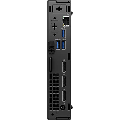 Dell OptiPlex 7000 Desktop Computer - Intel Core i5 12th Gen i5-12500T Hexa-core (6 Core) 2 GHz - 8 GB RAM DDR4 SDRAM - 256 GB M.2 PCI Express NVMe 3.0 x4 SSD - Micro PC - Black