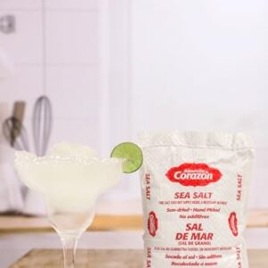 Amorcito Corazón - Coarse Sea Salt, Natural Salt From México - 700gr (2 pack)