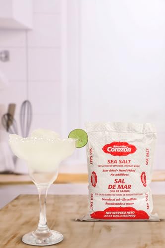 Amorcito Corazón - Coarse Sea Salt, Natural Salt From México - 700gr (2 pack)