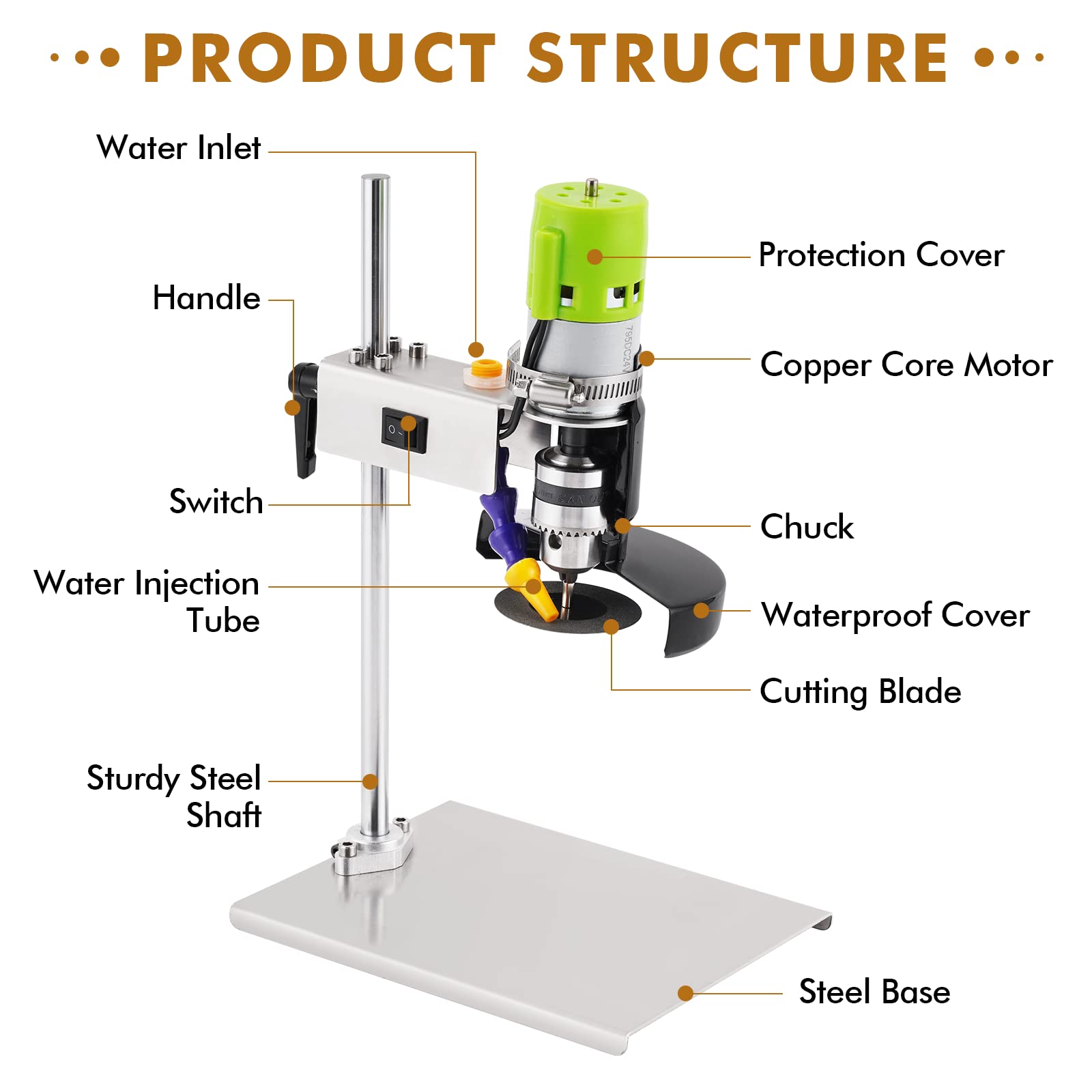 Glass Bottle Cutter, Electric Bottle Cutting Machine，6000R/Min Electric DIY Bottle Cutter Machine Wine Bottle Cutting Tool Kit for Various Wine Bottles, DIY Creative Crafts Decoration