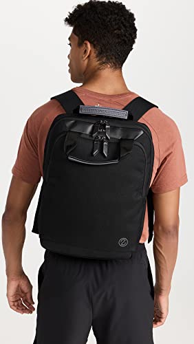 Cole Haan Men's Zergrand 2-In-1 Backpack, Black, One Size