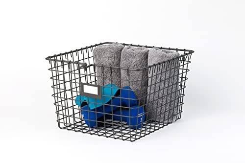 2-pack Wire Baskets (Medium, Gray)