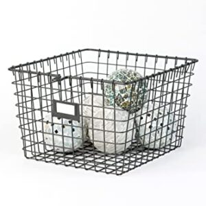 2-pack Wire Baskets (Medium, Gray)