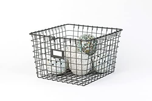 2-pack Wire Baskets (Medium, Gray)