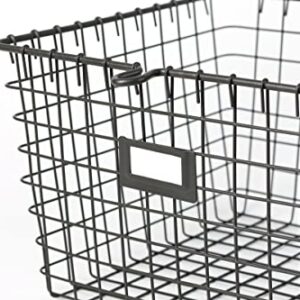 2-pack Wire Baskets (Medium, Gray)