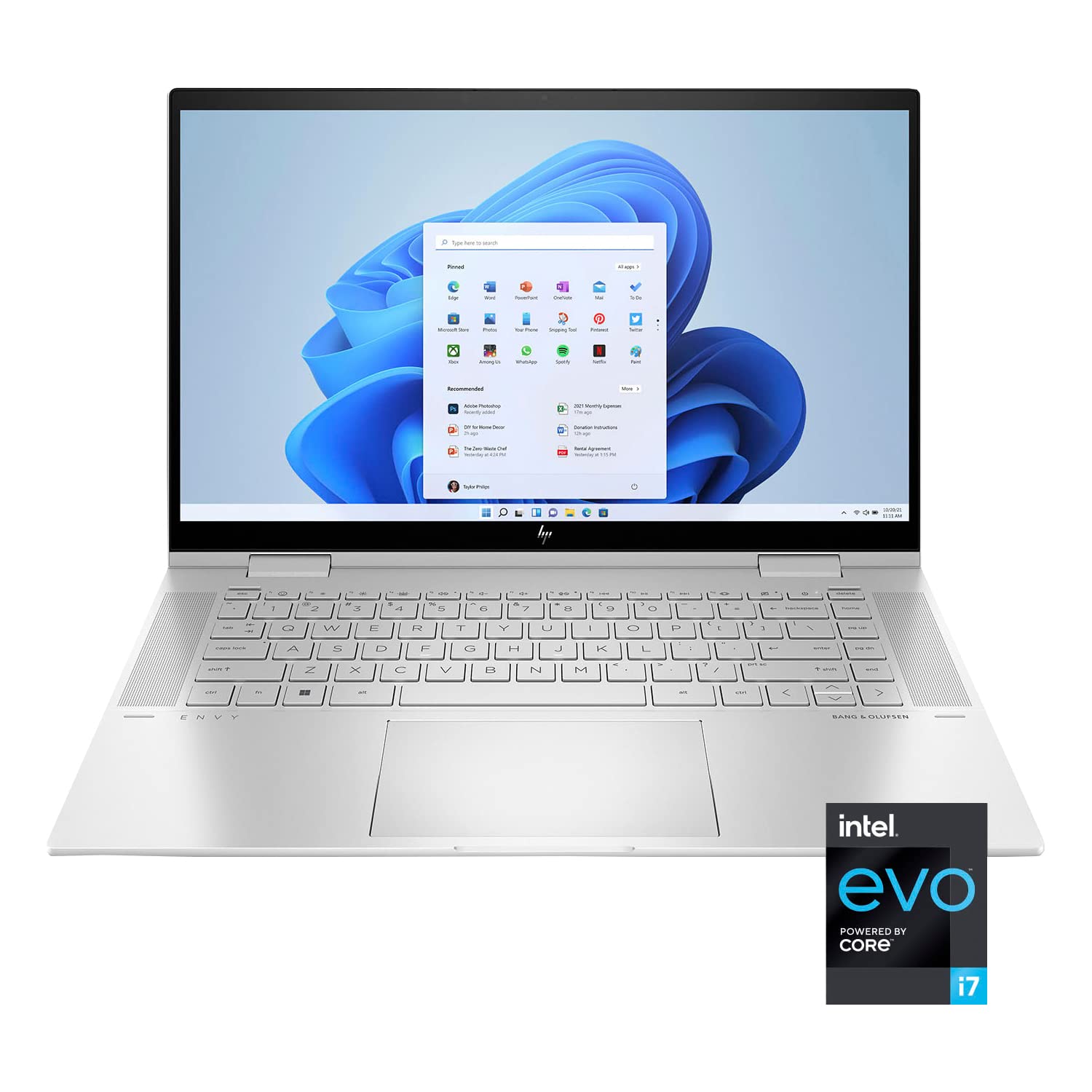 2022 HP Envy X360 15 15.6" FHD 2-in-1 Touchscreen (Intel 10-Core i7-1255U, 32GB RAM, 1TB PCle SSD, Active Stylus), FHD Convertible Laptop, Backlit, 2 x Thunderbolt 4, Webcam, Windows 11 Home