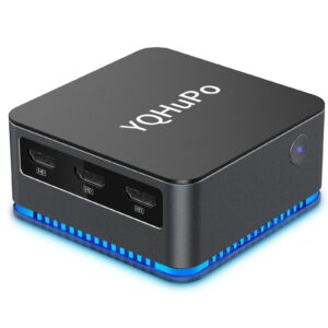 yqhupo mini pc windows 11 pro, 8gb ddr4 256gb ssd intel celeron n5105(up to 2.9ghz) mini desktop computer, intel uhd graphics, triple hdmi 2.0 output, 3x usb 3.0, wifi6, bt5.0, dual gigabit ethernet