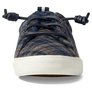 Sperry Pier Wave LTT Teddy Wool Navy Multi 7 M (B)