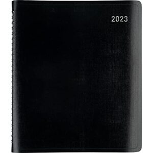 office depot® brand 13-month monthly planner, 7" x 9", black, january 2023 to january 2024, od711100