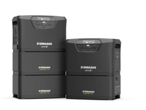 firman zero e portable expandable power station, quick charge, easy-to-use control panel, ultra-quiet power station, 1040wh capacity, 42.7 pounds