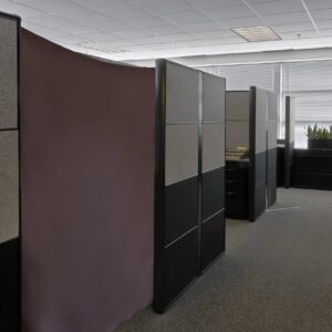 TopShade Office Cubicle Curtain and Privacy Door/Screen