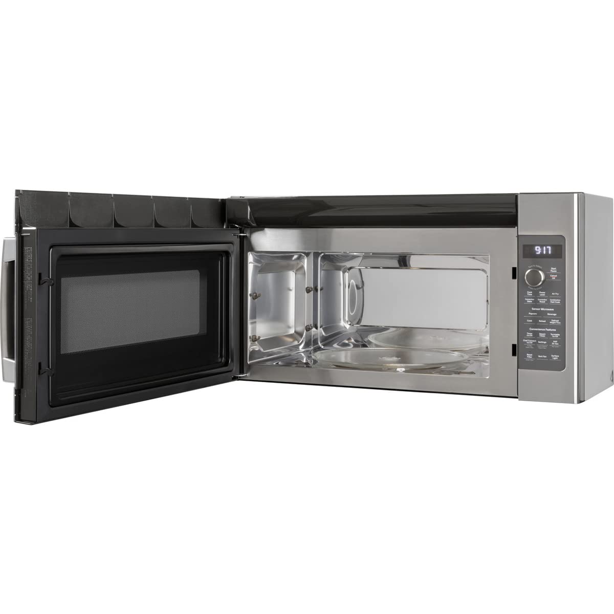 GE Profile™ 1.7 Cu. Ft. Convection Over-the-Range Microwave Oven