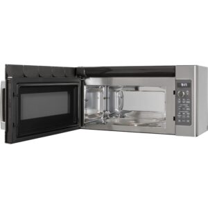 GE PVM9179SRSS Profile 1.7 Cu. Ft. Convection Over-the-Range Microwave Oven Stainless Steel Bundle with 2 YR CPS Enhanced Protection Pack