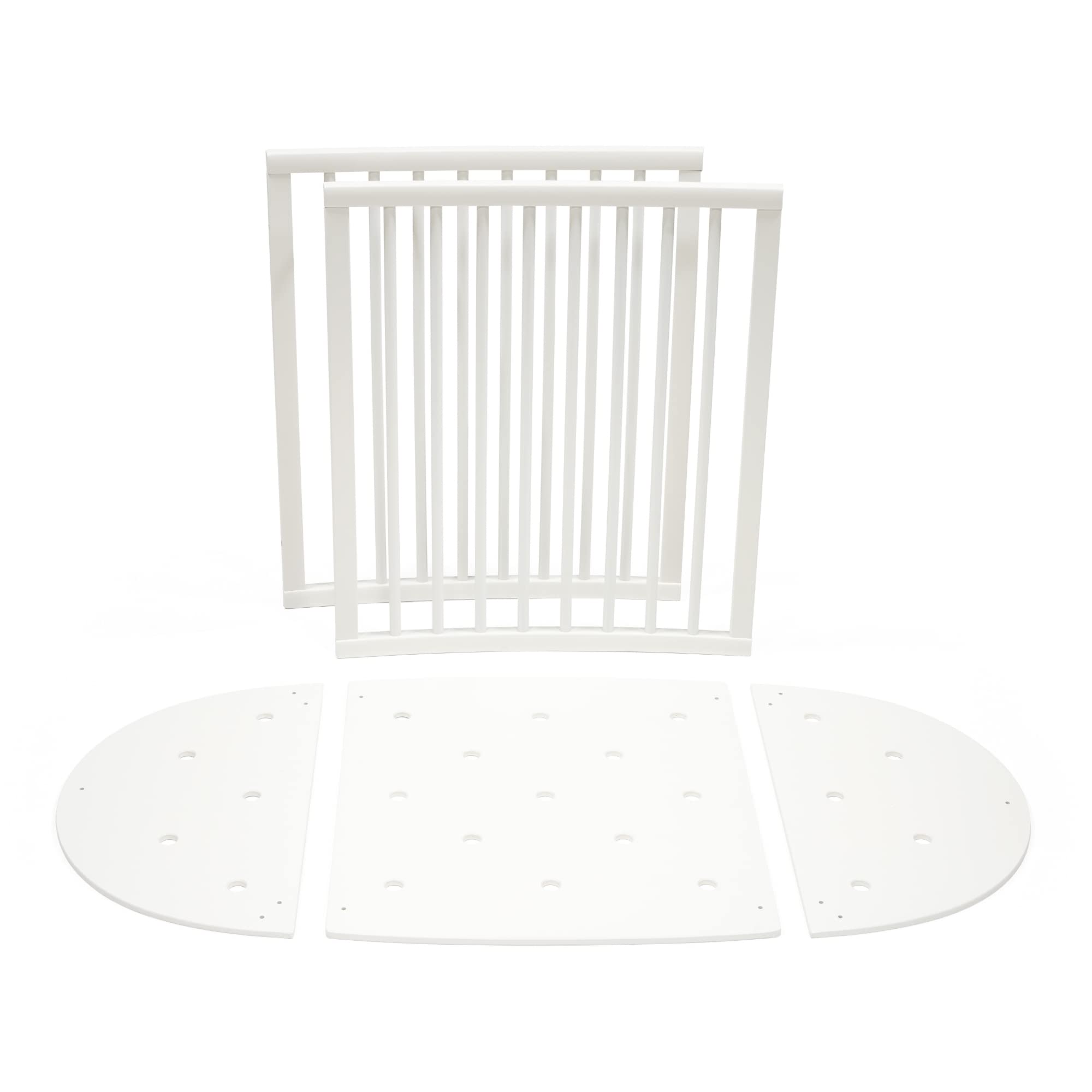 Stokke Sleepi Bed Extension, White - Convert Stokke Sleepi Mini Into Stokke Sleepi Bed - Extends Bed to 55.5” - Suitable for Children Up to 5 Years - Mattress Sold Separately