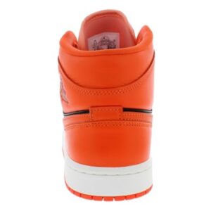 Jordan Womens WMNS Air Jordan 1 MID SE DM3381 600 Orange/Black - Size 10W