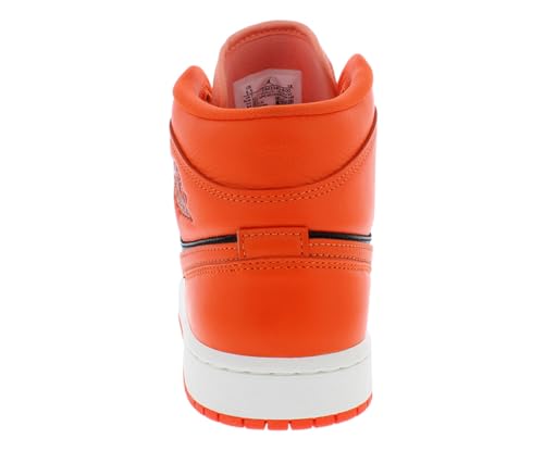 Jordan Womens WMNS Air Jordan 1 MID SE DM3381 600 Orange/Black - Size 10W