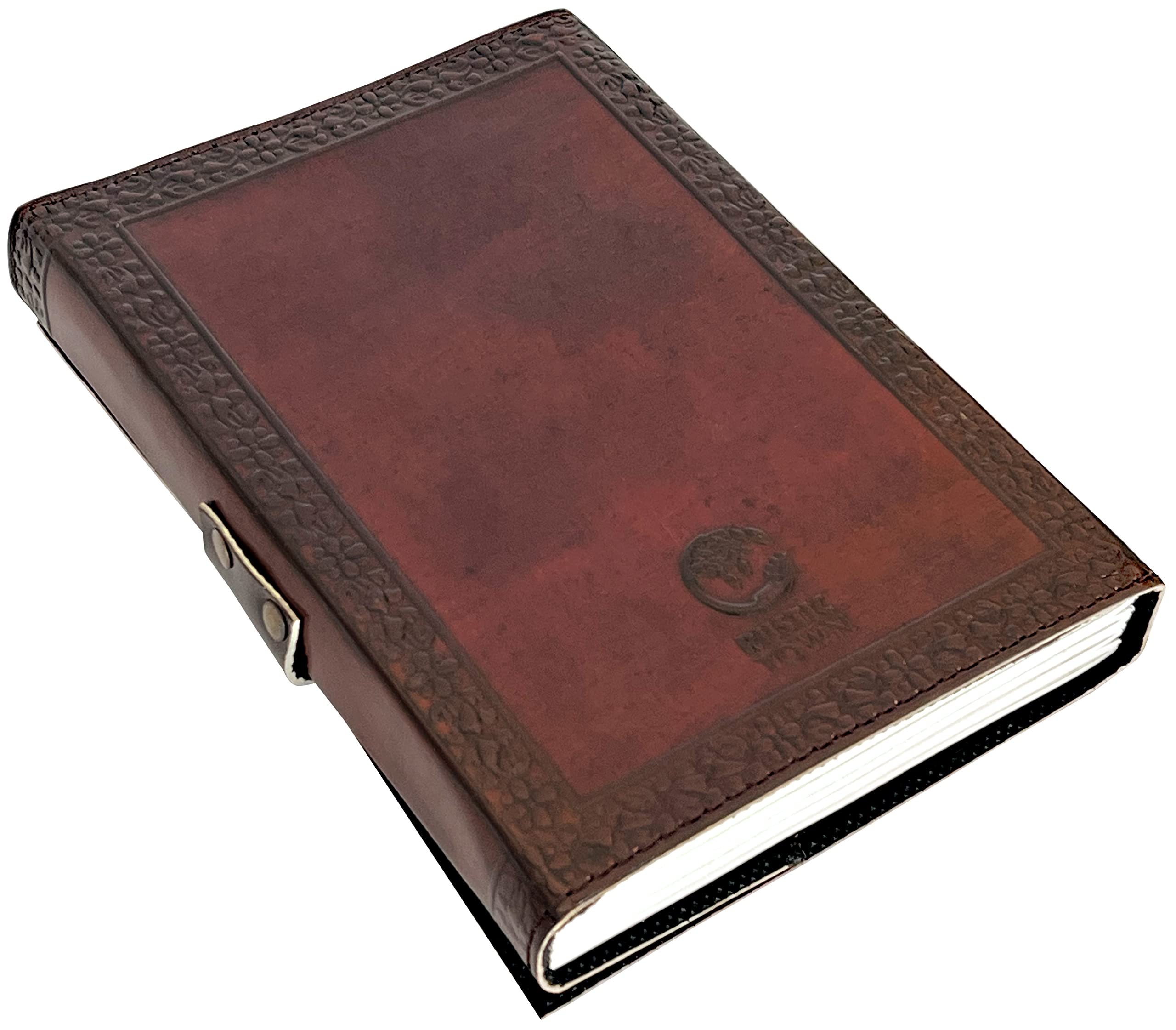 RUSTIC TOWN Leather Knife Roll & Leather Journal - A Perfect Combo for Chefs