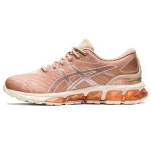 asics women's gel-quantum 360 vii sportstyle shoes, 10, bisque/rose gold