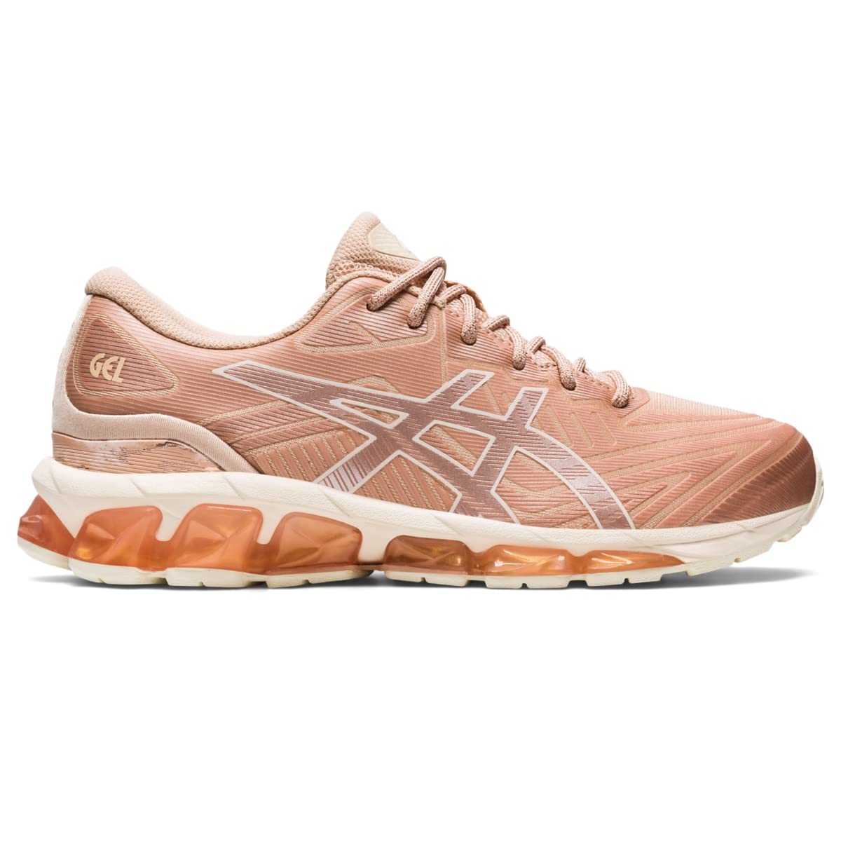 ASICS Women's Gel-Quantum 360 VII Sportstyle Shoes, 10, Bisque/Rose Gold