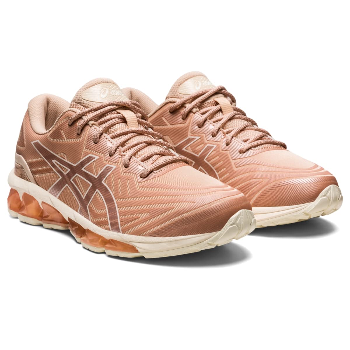 ASICS Women's Gel-Quantum 360 VII Sportstyle Shoes, 10, Bisque/Rose Gold