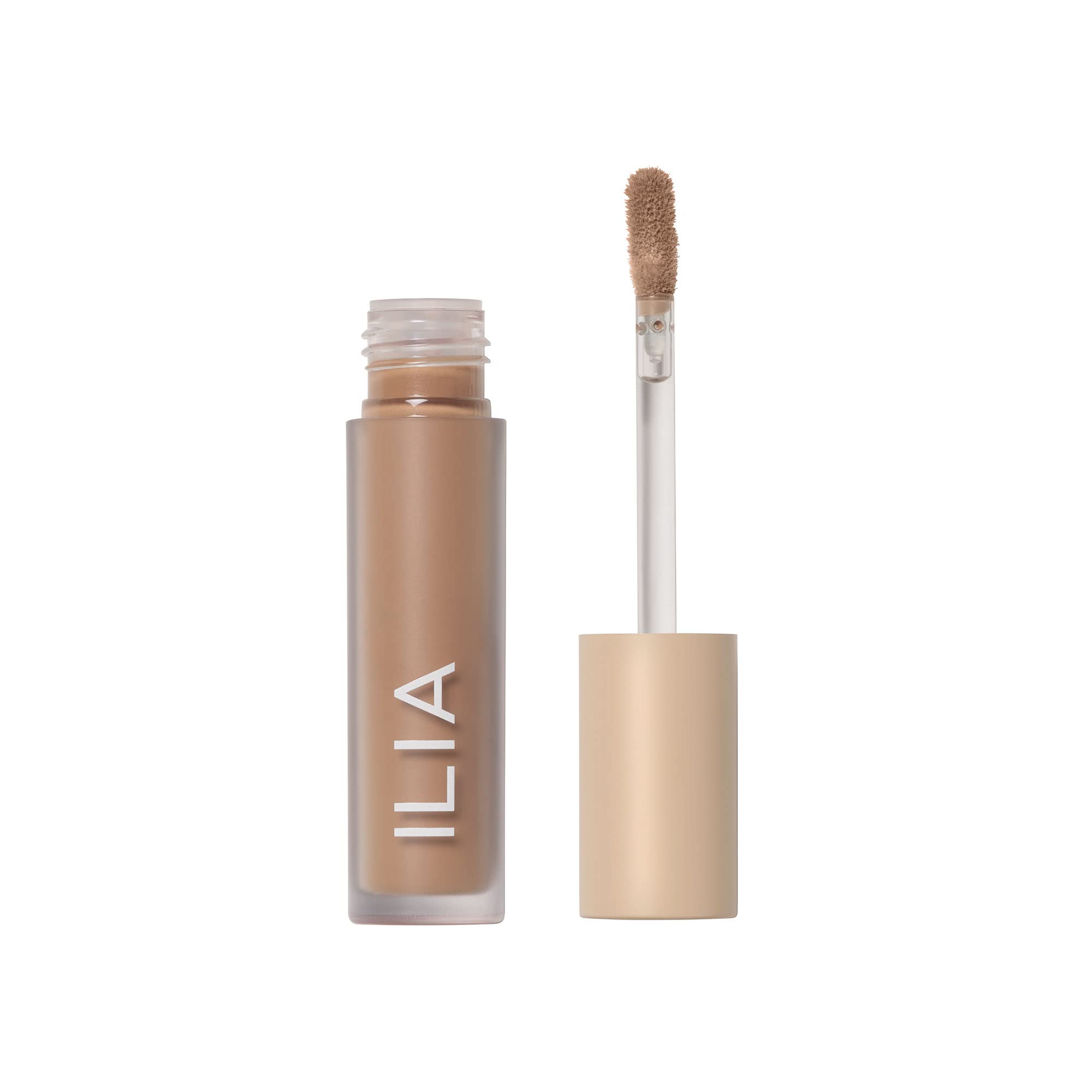 ILIA - Matte Liquid Powder Eye Tint | Non-Toxic, Vegan, Cruelty-Free, Crease-Resistant, No Budge Highly Pigmented Color (Cork, 0.12 fl oz | 3.5 ml)